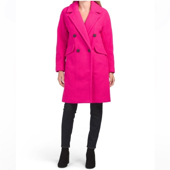BCBGMaxAzria | Jackets & Coats | Bcbg Maxazria Double Breasted Boucle ...